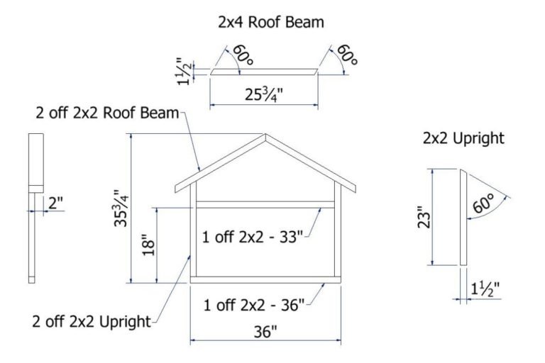 A Step-by-Step Guide to Building a 3 x 3 Foot Insulated Dog House