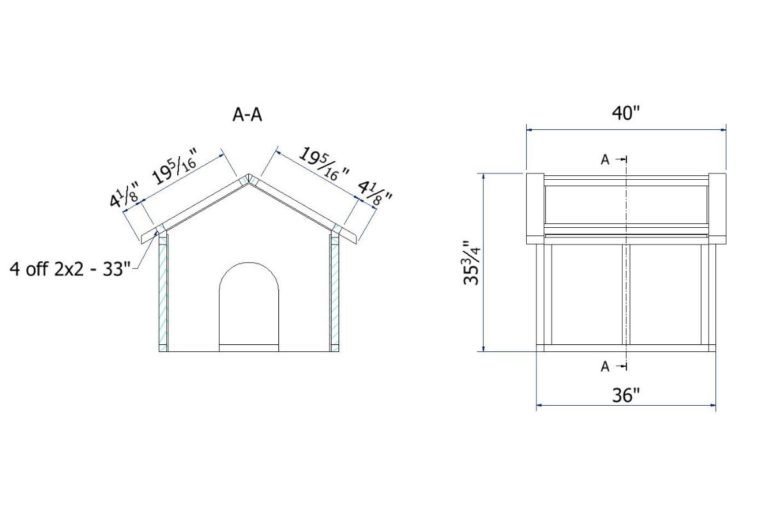 A Step-by-Step Guide to Building a 3 x 3 Foot Insulated Dog House